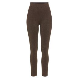 Lascana Seamless Leggings in gold | Gr.: XS
