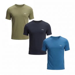 BOSS 3er-Pack Herren Kurzarm-Unterhemden 50532470