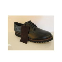 Sioux sportlicher Schn&uuml;rer Meredith in Schwarz | Gr.: 42
