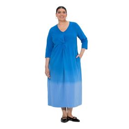 Ulla Popken Kleid in taubenblau | Gr.: 54-56