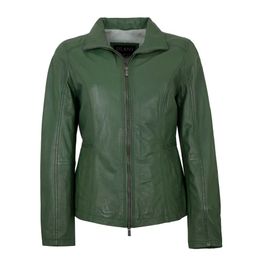 Jilani Lederjacke Lammnappa in Salbeigr&uuml;n | Gr.: 52
