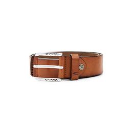 Camel Active Lederg&uuml;rtel mit verstellbaren Details in Braun | Gr.: 3XL