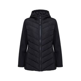 Ulla Popken Funktionsjacke in schwarz | Gr.: 62/64