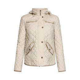 Gil Bret Damen Sommerjacke "Damen mit abnehmbarer Kapuze", beige, Gr. 46, Obermaterial: 100% Polyester. Besatz: 85% Polyester, 15% Polyurethan.