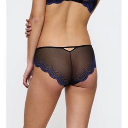 Triumph Damen Slip "Comfort Glam Hipster", Gr. 38, schwarz, Spitze, Obermaterial: 80% Polyamid, 20% Polyester, Unterhosen, raffinierte Spitze