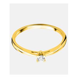 Diamant L'&eacute;ternel Ring aus 375 Gelbgold | Gr.: 50