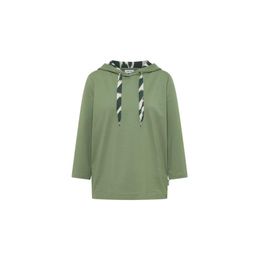 Cecil Langarmshirt in deep matcha green | Gr.: XL