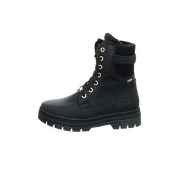 Tom Tailor Schn&uuml;rboots in Schwarz | Gr.: 41