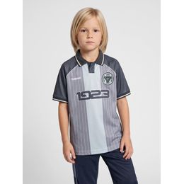Hummel T-Shirt Raglan&auml;rmel Hmljr Loose Kinder in FLINT STONE | Gr.: 146/152