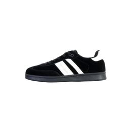 Teddy Smith Leder-Sneaker Schwarz | Gr.: 42