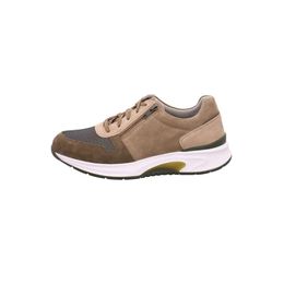 rollingsoft Sportliche Schn&uuml;rschuhe in Beige | Gr.: 45