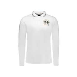 La Martina Shirt ' XMP307 ' Herren Gr&ouml;&szlig;e M mischfarben / wei&szlig;