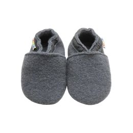 Yalion Filz-Baby-Lauflernschuhe mit rutschfester, harter Sohle &ndash; Grau | Gr.: 20/21