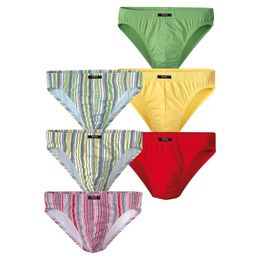 H.I.S. H.I.S Slips (6 St&uuml;ck) klassisch geschnitten in bunt | Gr.: 3XL
