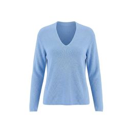 Ulla Popken Pullover in himmelblau | Gr.: 46-48