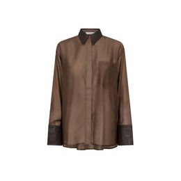 Co'Couture Co'couture KAWA CC SHIRT Longbluse in Brown | Gr.: 34