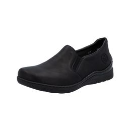 Rieker Sportlicher Slipper in schwarz | Gr.: 38
