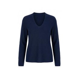 Ulla Popken Pullover in marine | Gr.: 42-44