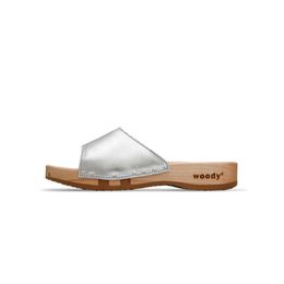 woody Sandale in silber | Gr.: 40