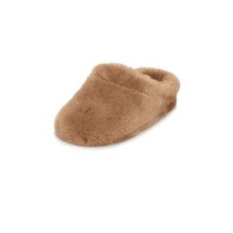 vitaform Lammfell Hausschuhe in camel | Gr.: 39