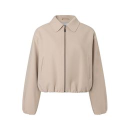 More & More More & More kurzer, lockerer Blouson in pale stone | Gr.: 46