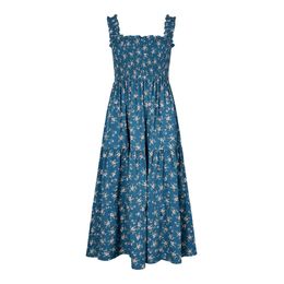 Apricot Kleid Damen Gr&ouml;&szlig;e 40 blau / gr&uuml;n / pink Sommerkleid