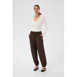 Kaffe Casual Hose KAalberta Loose fit in Coffee Bean | Gr.: 44