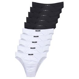 H.I.S. H.I.S Slip in schwarz, wei&szlig; | Gr.: 6