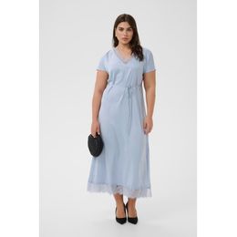 Kaffe curve Kleid KCjamie A-shape in Kentucky Blue CC | Gr.: 52