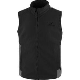 Normani Outdoor Sports Herren Fleeceweste Petawawa in Schwarz | Gr.: XXL