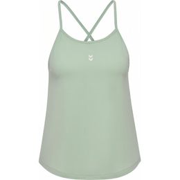 Hummel Sportshirt "Yoga Soft W Strap Top" in Gr&uuml;n | Gr.: XS