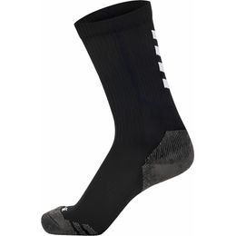 Hummel Sportsocken "Hmlpro Training Socks Low" in Schwarz | Gr.: 39-42