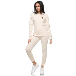 REPUBLIX Sportanzug REBECCA in Beige | Gr.: 3XL