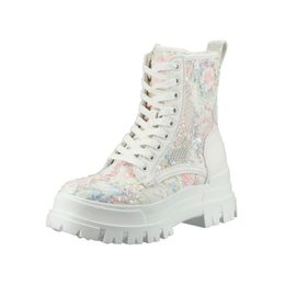 Buffalo Stiefelette in Wei&szlig;/Rosa | Gr.: 38