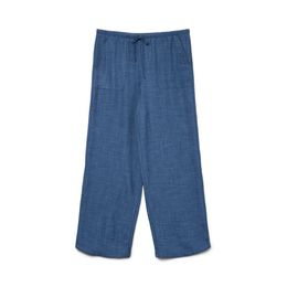 V&eacute;ro Moda Vero Moda Hose mit weitem Beinschnitt in Dark Denim | Gr.: XL