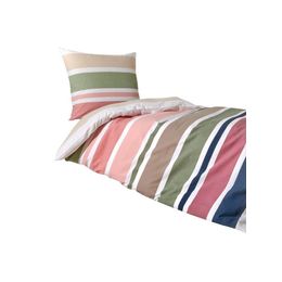 Traumschlaf Bettw&auml;sche Greenville in beere | Gr.: 135 x 200 + 80 x 80 cm