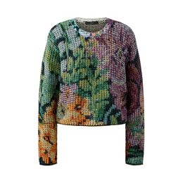 Oui Pullover in lilac yellow | Gr.: 38