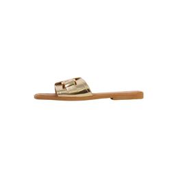 Joia Flache Sandalen zum Hineinschl&uuml;pfen Gold | Gr.: 39