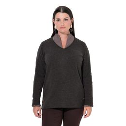 Ulla Popken Pullover in mahagoni | Gr.: 50-52
