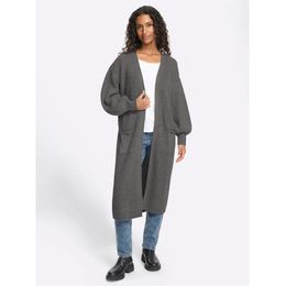 Heine Strickjacke in anthrazit-meliert | Gr.: 46