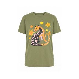 MIAMODA Shirt in dunkles olive | Gr.: 46