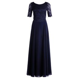 Vera Mont Abendkleid mit Spitze in Night Sky | Gr.: 48