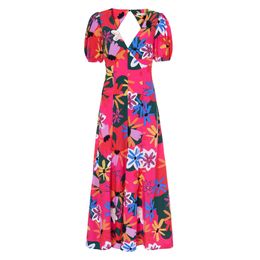 Tatuum Kleid 'Lanamia' Damen Gr&ouml;&szlig;e 38 blau / zitrone / himbeer / schwarz Sommerkleid
