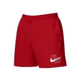 Nike Badeshorts 5" Volley Shorts in Rot | Gr.: S