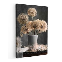 OnlyWow Leinwand Bilder L&ouml;wenzahn | Gr.: 20 x 30 cm