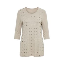 Ulla Popken Shirt in hellkhaki | Gr.: 54-56