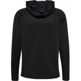 Hummel Trainingsjacke "Core 2.0 Zip Hoodie" in Schwarz | Gr.: 3XL