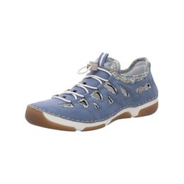Rieker Schn&uuml;rschuh in blau | Gr.: 40