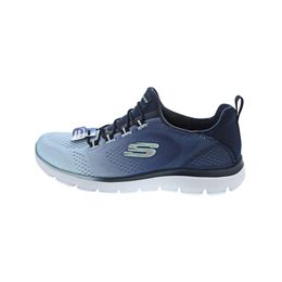 Skechers Summits - Bright Charmer Slipper Blau | Gr.: 39
