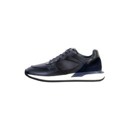 Redskins Niedrige Sneaker aus Paillon-Leder Blau | Gr.: 42